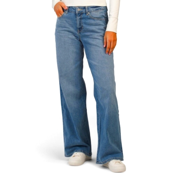 Blue Revival | Jeans | Nwt Blue Revival Medium Flex Back High Rise Wide ...